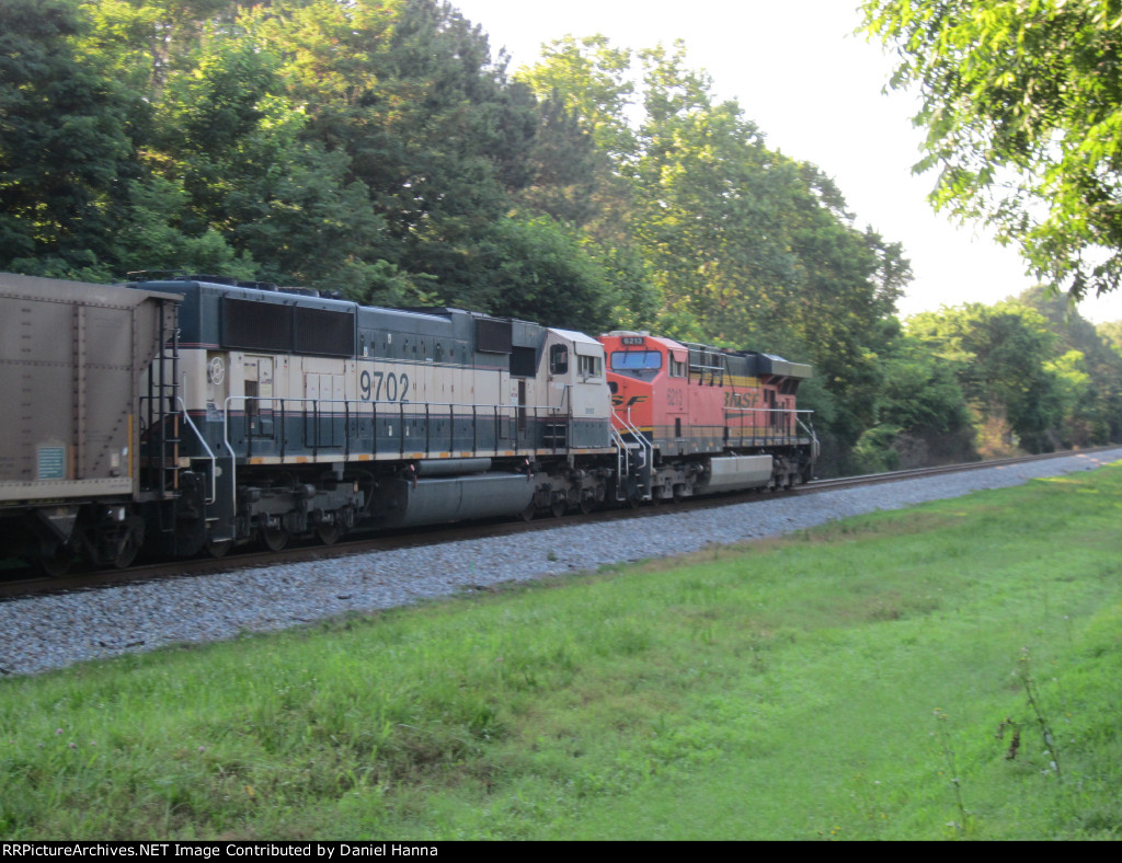 BNSF 9702 & 6213 are the DPU's